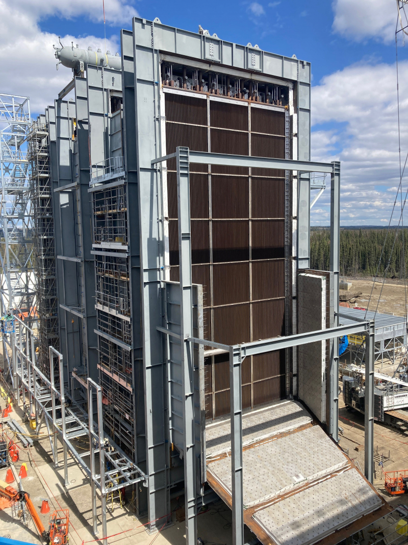 HRSG Assembly Underway – Modules Erect – Kineticor